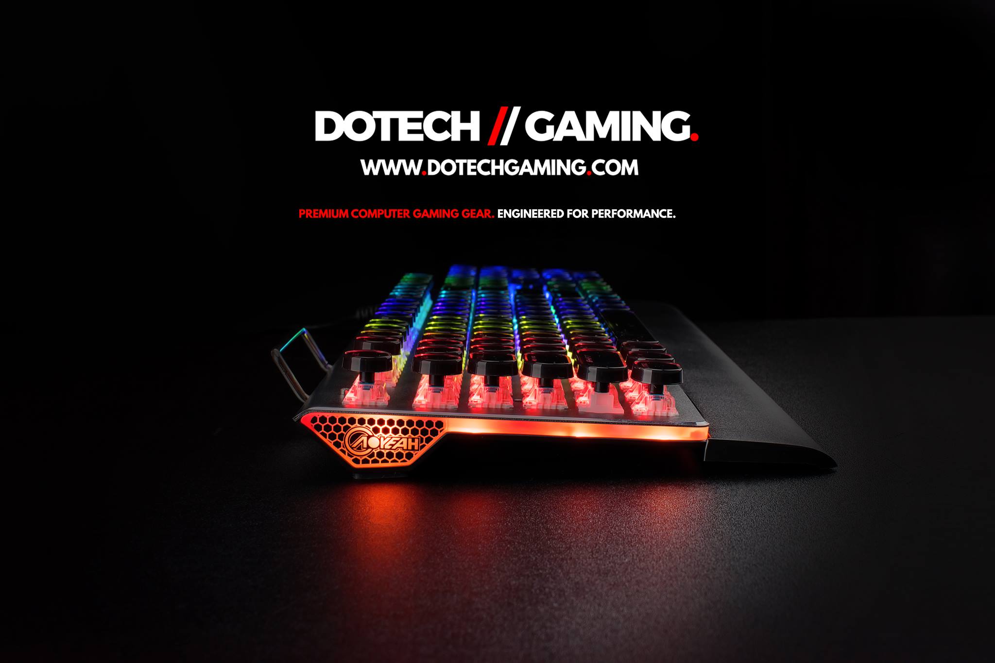 Dotech Gaming Launches Dotech RGB Version Typewriter Mechanical Keyboard