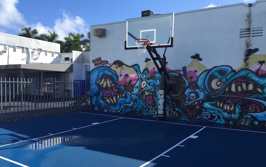 Legacy Fit Miami Adds Full Basketball Court