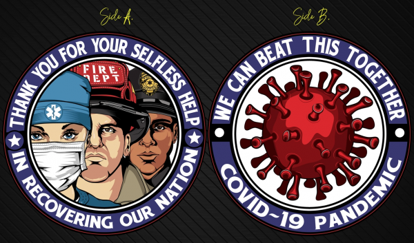 Custom Challenge Coins For COVID19 Military Doctors And Hospitals Launched