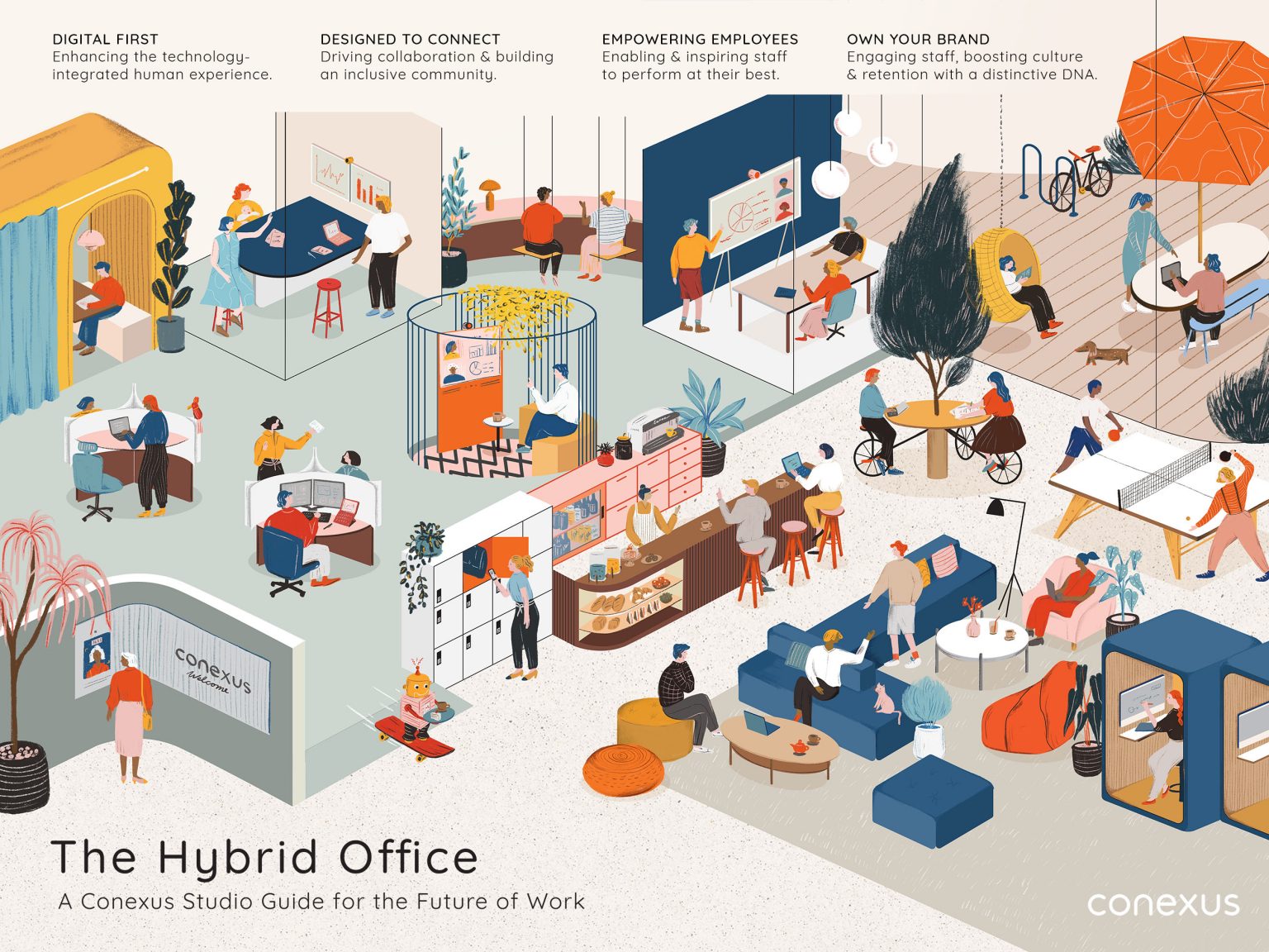 Conexus Studio Releases Hybrid Office Design Playbook for