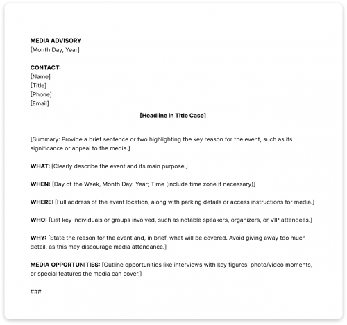 Media Advisory vs. Press Release: Which One Should You Use?